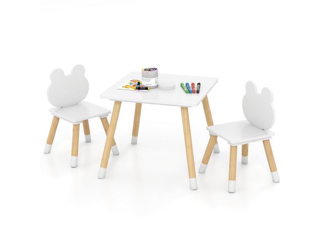 Click here for Costzon Kids Table and Chairs  Wooden Toddler Desk... prices