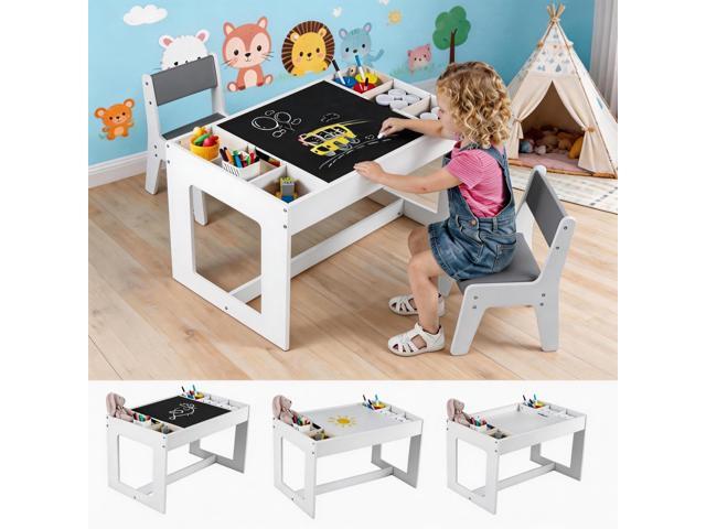 Click here for Costzon Table and Chairs for Kids 2-5  4-1 Wooden... prices