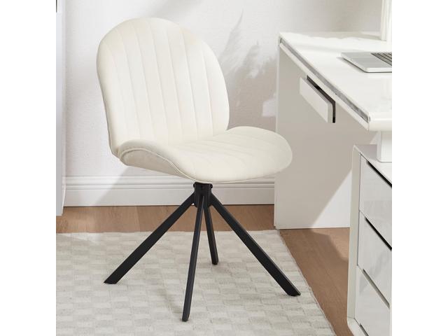 Click here for 19 Velvet Swivel Office Chair No Wheels  Armless U... prices