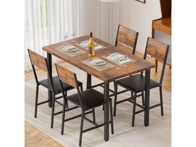 Click here for Kitchen Dining Table Set for 4  5-Piece Kitchen Ta... prices