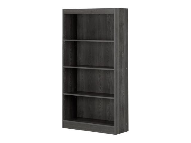 Click here for South Shore 4-Shelf Storage Bookcase  Gray Oak prices