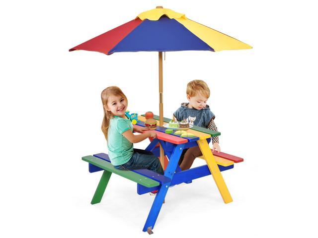 Click here for Costzon Kids Picnic Table  Fir Wood Kids Outdoor T... prices