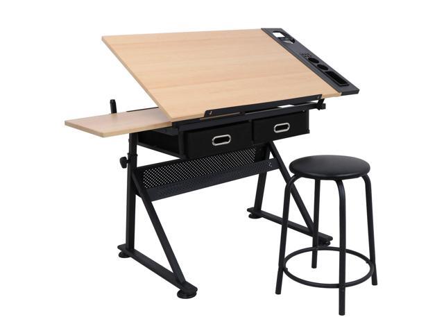 Click here for LEMY Drafting Table with Stool  Height Adjustable... prices