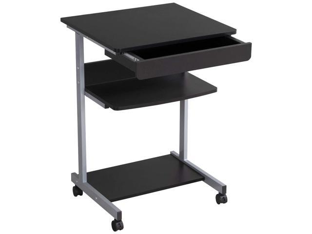 Click here for Yaheetech Mobile Computer Desk Cart  Small Rolling... prices