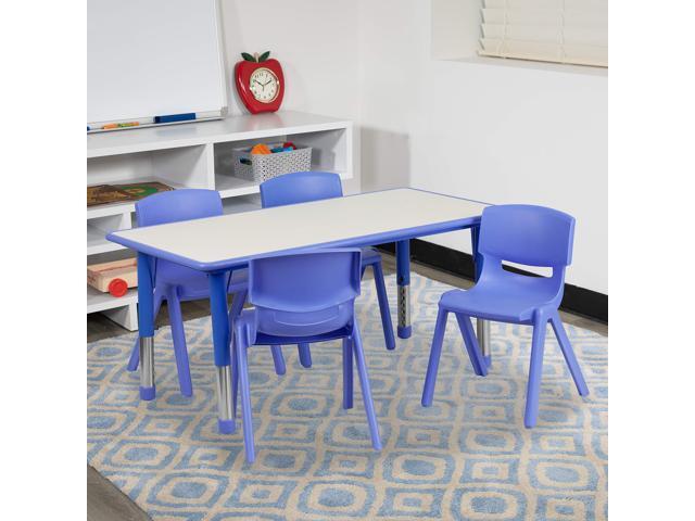 Click here for EMMA + OLIVER 23.625 W x 47.25 L Blue Plastic Acti... prices