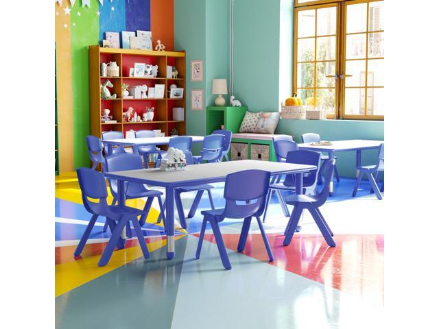 Click here for EMMA + OLIVER 23.625 W x 47.25 L Blue Plastic Acti... prices