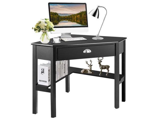 Click here for Tangkula Corner Desk  Corner Computer Desk with Dr... prices