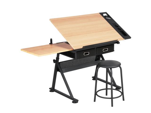 Click here for Yaheetech Height Adjustable Drafting Table Drawing... prices