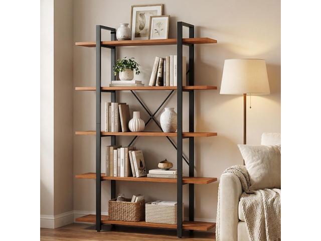 Click here for Himimi 5 Tier Bookshelf  Open Vintage Industrial S... prices