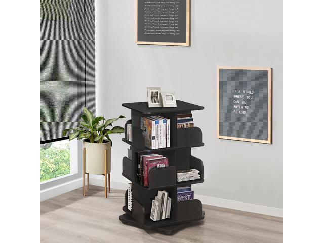 Click here for Kings Brand Furniture - 3-Tier Revolving Bookcase... prices