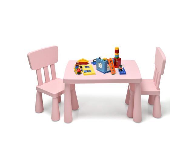 Click here for Costzon Kids Table and Chairs  3 Piece Plastic Eas... prices