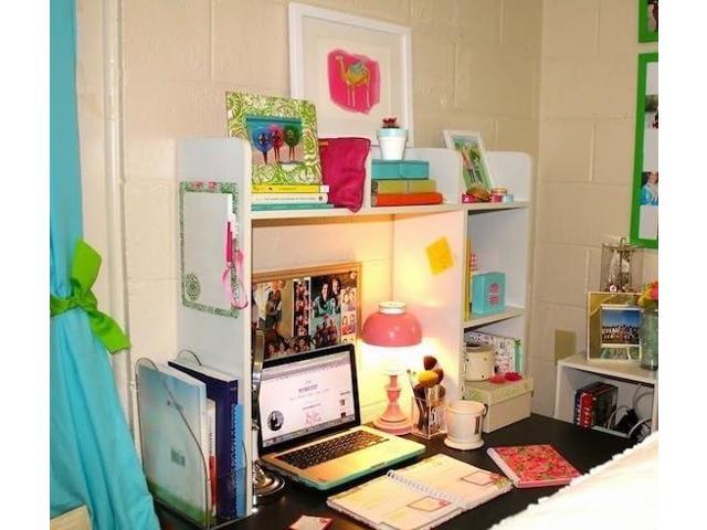 Click here for Classic Dorm Desk Bookshelf - White prices