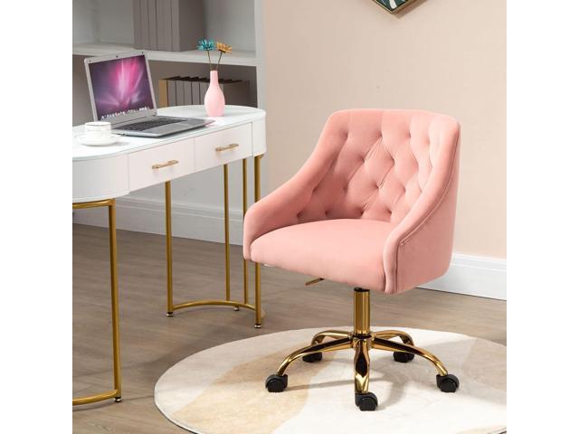 Click here for Velvet Fabric Swivel Task Chair for Home Office Er... prices
