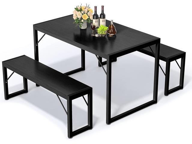 Click here for Bealife Dining Table Set for 4 with Metal Frame an... prices