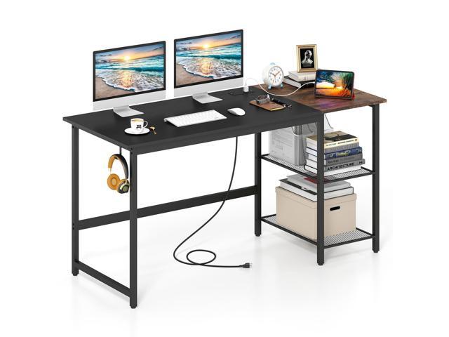 Click here for Tangkula 59 Inch Computer Desk with Charging Stati... prices