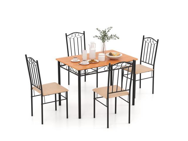 Click here for NAFORT 5-Piece Vintage Rectangular Table Set for 4... prices