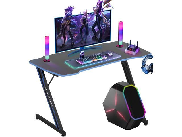 Click here for Z-Shaped Gaming Computer Desk - 47 Large Gaming Ta... prices