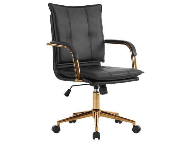 Click here for MOJAY Mid-Back Ergonomic Leather Office Desk Chair... prices