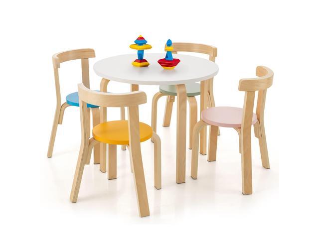 Click here for Costzon Kids Table and Chair Set  5-Piece Wooden A... prices