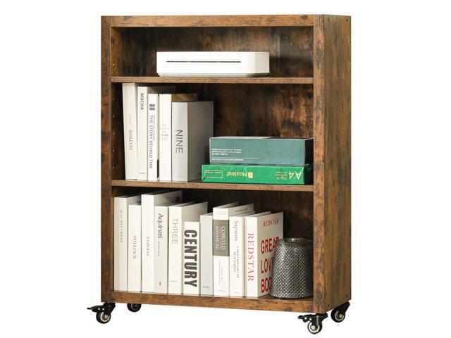 Click here for FUSUNBAO 3-Tier Bookshelf with Wheels Book Storage... prices