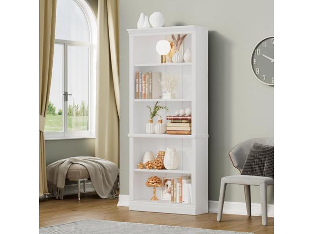 Click here for VICTONE 5-Shelf Bookcase  Wooden Standing Rack Boo... prices