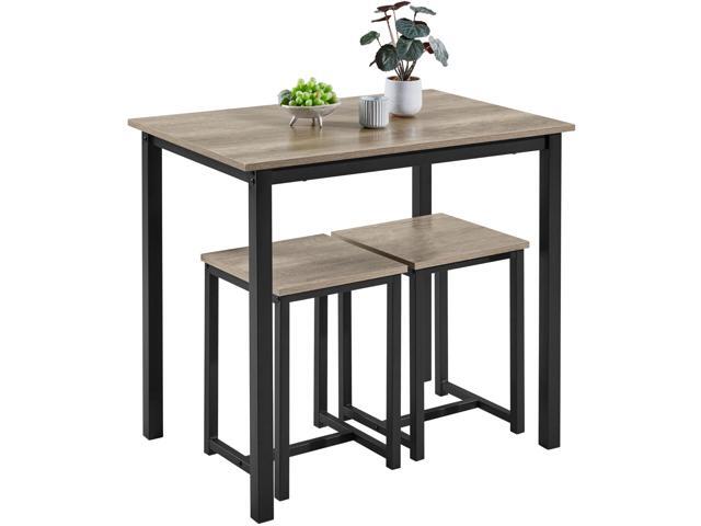 Click here for Yaheetech 3 Piece Dining Table Set - Kitchen Table... prices