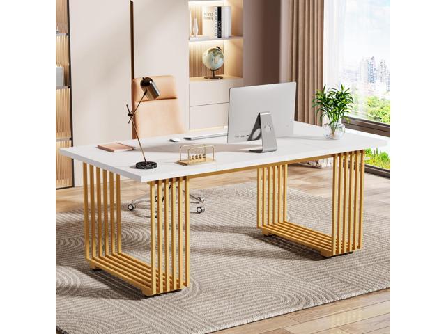 Click here for Tribesigns 70.9 Modern Office Desk  Wooden Compute... prices