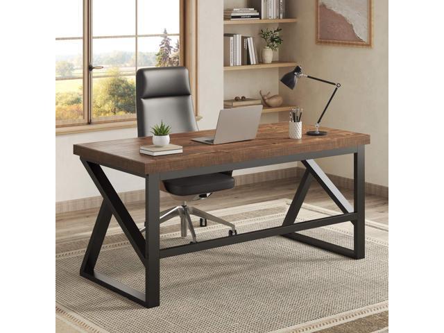 Click here for IBF Solid Real Wood 55 Inch Office Computer Desk... prices