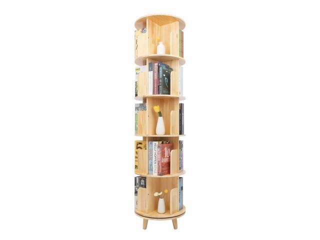 Click here for 5 Tiers Rotating Bookshelf 360 Display Book Shelf... prices