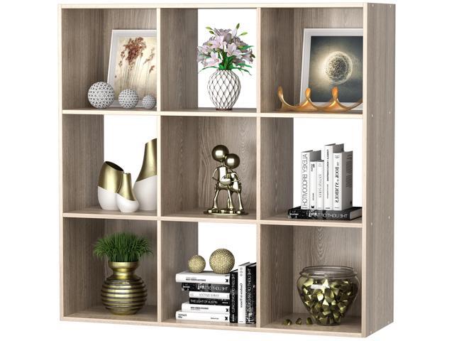 Click here for Nouva 9 Cube Storage Organizer Shelf with 5 Remova... prices