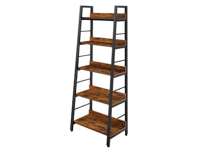 Click here for BATHWA Book Shelf  5 Tier Accent Ladder Bookshelf... prices