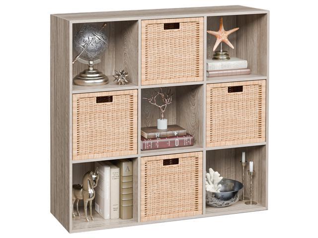 Click here for JupiterForce 9 Cubes Bookcases Storage Organizer... prices