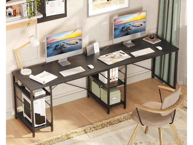 Click here for Bestier 95.2 L Shaped Desk  Reversible Corner Comp... prices