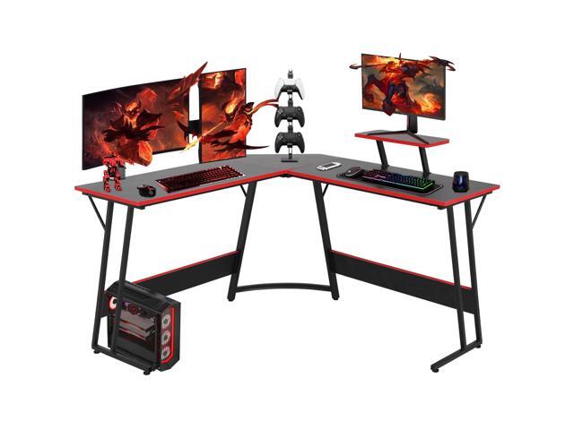 Click here for 51 inch L Shaped Gaming Desk  Computer Desk for Be... prices