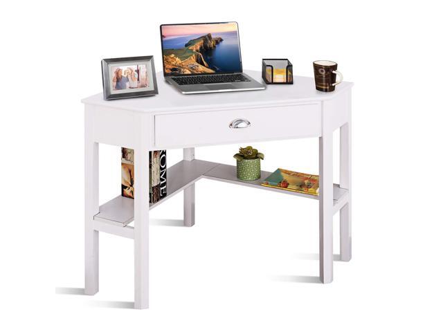Click here for COSTWAY Corner Desk  Writing Corner Computer Desk... prices