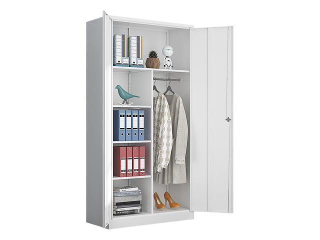 Click here for Yizosh Metal Armoire Wardrobe Closet Cabinet for H... prices