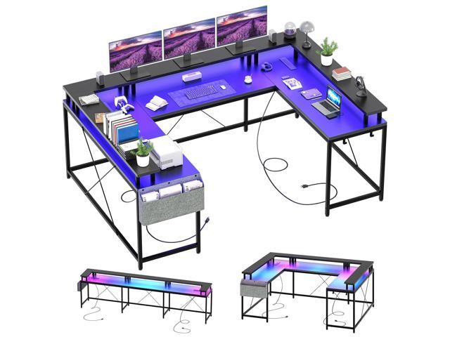 Click here for Jojoka U Shaped Computer Gaming Desk  Reversible L... prices