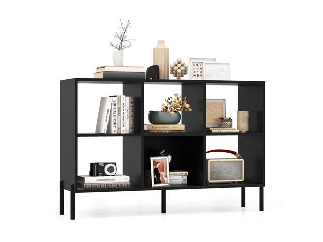 Click here for Giantex 6 Cube Bookcase  3-Tier 47 Long Wood Books... prices