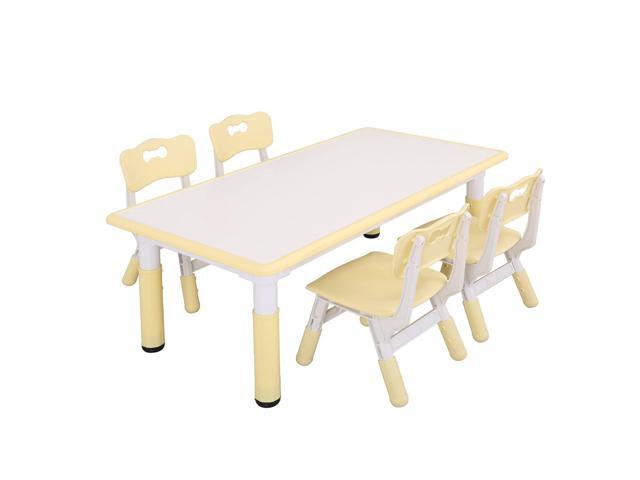 Click here for UNICOO - Kids Study Table and Chairs Set  Height A... prices
