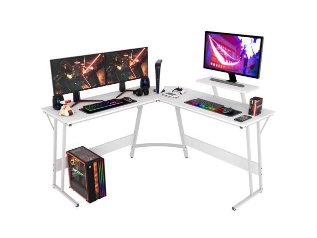 Click here for PayLessHere L Shaped Desk Corner Gaming Desk Compu... prices
