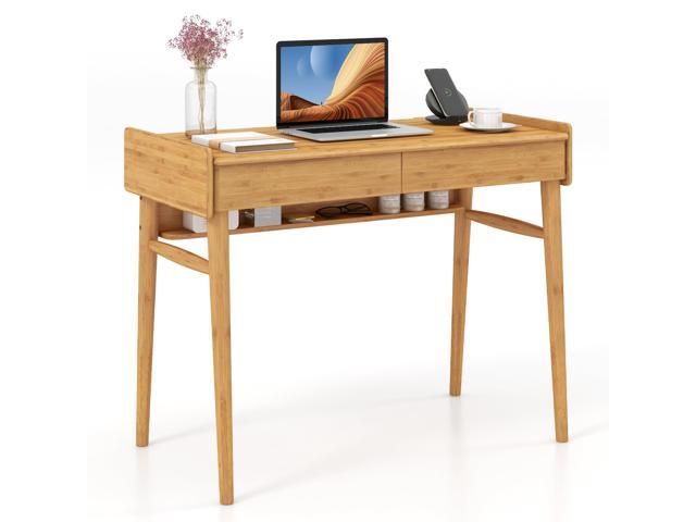 Click here for Giantex Computer Desk  39.5 Bamboo Home Office Des... prices