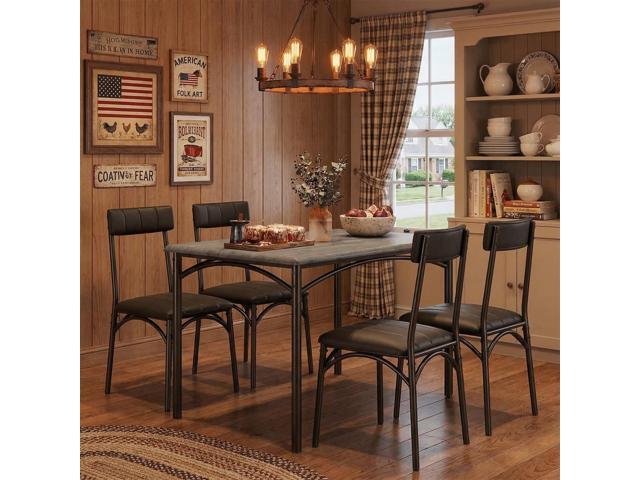 Click here for GAOMON Dining Table Set for 4  5 Piece Kitchen Tab... prices