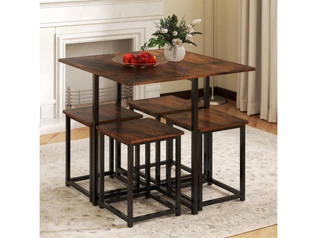 Click here for Tangkula Compact Dining Table Set for 4  Small Kit... prices