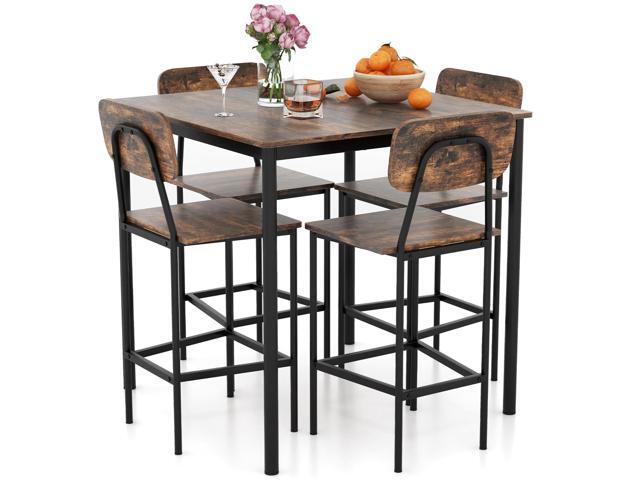 Click here for Giantex 5-Piece Dining Table Set W/Counter Height... prices