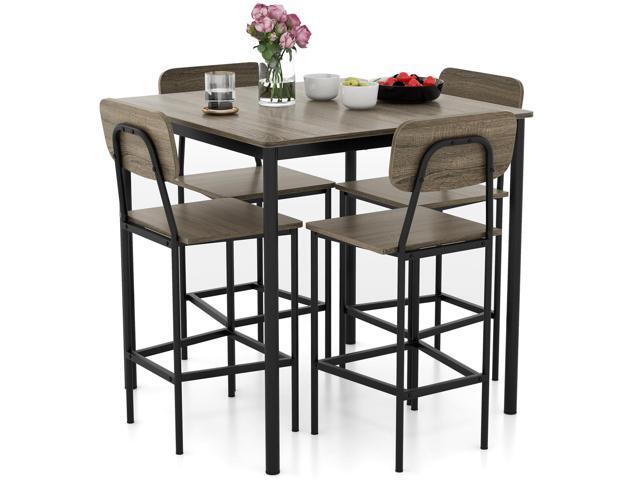 Click here for Giantex 5-Piece Dining Table Set W/Counter Height... prices