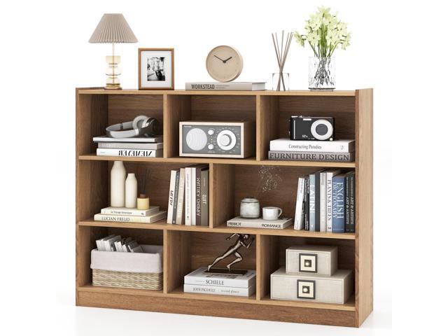 Click here for Tangkula 8-Cube Bookcase  Wood 3 Tier Open Storage... prices