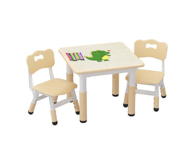 Click here for GAOMON Kids Table and 2 Chairs Set with Graffiti D... prices