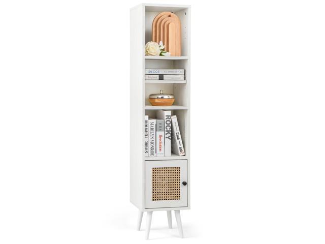 Click here for Giantex 54 Tall 4-Tier Bookcase with Door  Freesta... prices