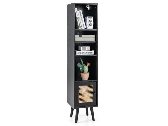 Click here for Giantex 54 Tall 4-Tier Bookcase with Door  Freesta... prices