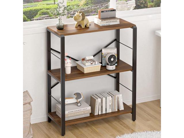 Click here for FOLUBAN Small Bookshelf  3 Tier Rustic Book Shelf... prices